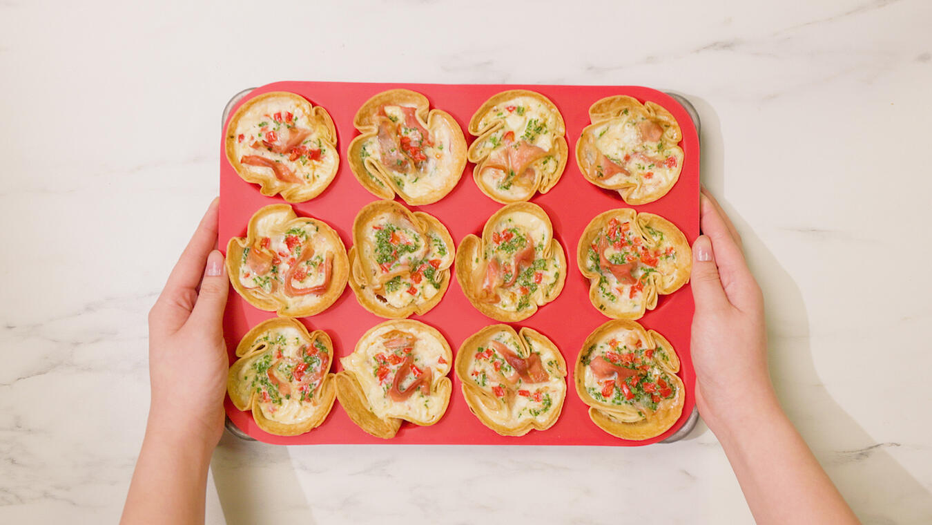 Mini Egg White Breakfast Bites | Feed Good Rewards