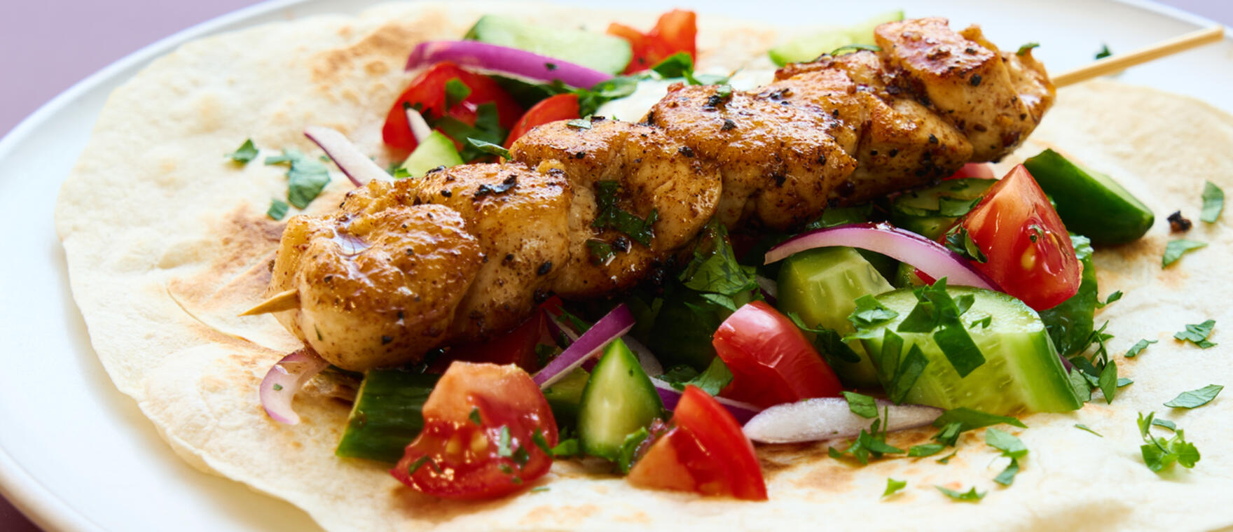 Moroccan Chicken Kabob Wrap | Feed Good Rewards